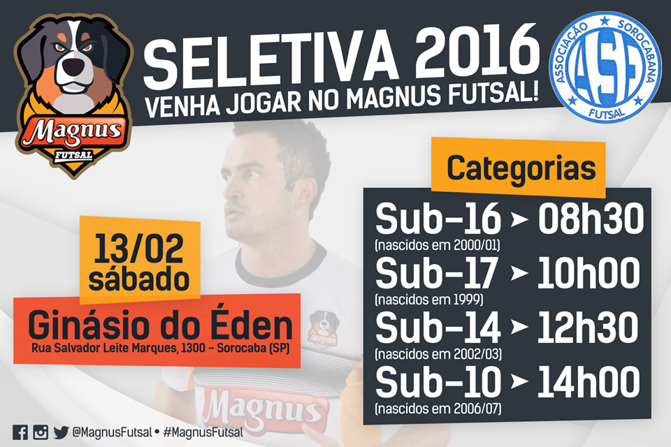 Magnus Futsal anuncia a formação de categorias de base – LNF