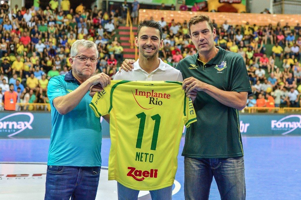 Neto acompanha vitória da Seleção – LNF