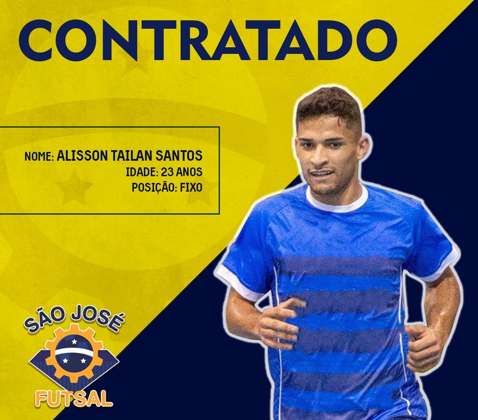 São José contrata o fixo Alisson Santos, ex-Taubaté, para a temporada 2021 – LNF