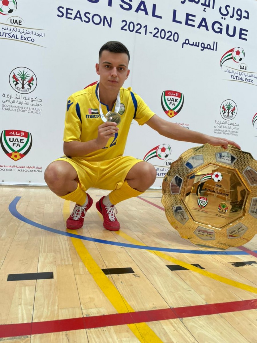 Marco Moreira é campeão de Futsal em Dubai – LNF