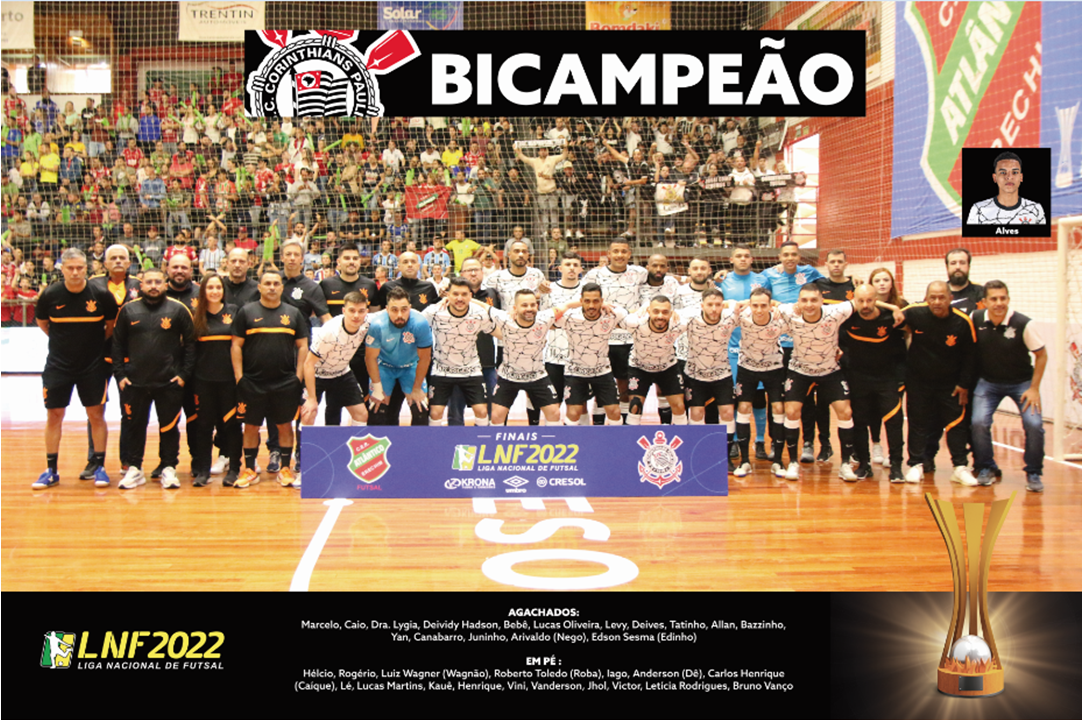 O pôster do Campeão da LNF 2022 – LNF