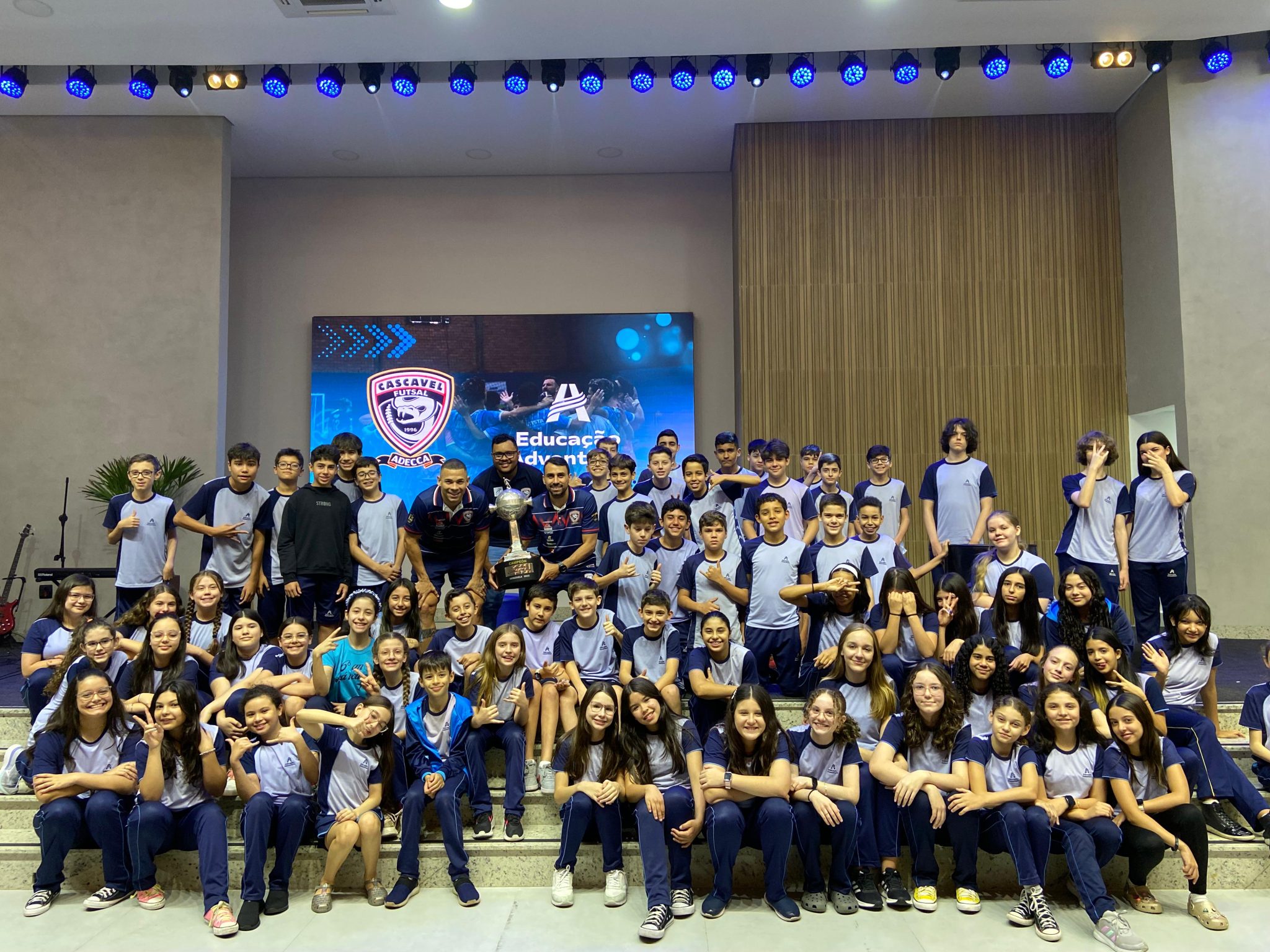 Cascavel inspira alunos em visita ao Colégio Adventista – LNF